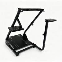 China Matt Black Racing Simulator Rig Gaming Cockpit For Logitech G29 G920 G923 for sale