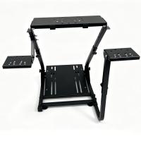 China Matt Black Racing Simulator Rig Gaming Cockpit For Logitech G29 G920 G923 for sale