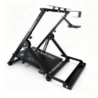 China Foldable Sim Racing Cockpits Simulator Motion With Seat Slot And Cup Holder ODM for sale
