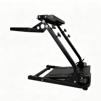 China Adjustable Metal Frame Racing Simulator Cockpit For Thrustmaster Steering Wheel for sale