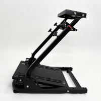 China Adjustable Metal Frame Racing Simulator Cockpit For Thrustmaster Steering Wheel for sale