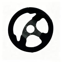 China 320mm Suede Sim Racing Wheel 6x70mm PCD Universal For Racing Simulator Video Game for sale