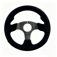China 320mm Suede Sim Racing Wheel 6x70mm PCD Universal For Racing Simulator Video Game for sale