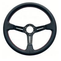 China Aftermarket Racing Steering Wheel Lightweight Perforated Leather 350mm for sale
