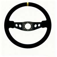 China ODM Two Spoke Automotive Rally Racing Steering Wheels Lightweight for sale