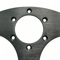 China 320mm Flat Bottom Lightweight Steering Wheel Black Suede For Drift & Racing Cars for sale