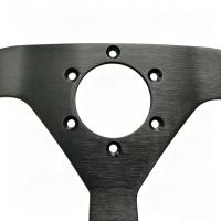 China Aluminum Alloy Suede Racing Steering Wheel 6 Bolt 6x70mm 350mm Deep Dish 36mm for sale