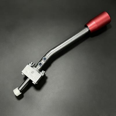 China Chrome Steel and Aluminum Alloy Short Throw Shifter with Direct Bolt-On Installation and Reduced Shift Throw for 78-02 Toyota Supra Celica for sale