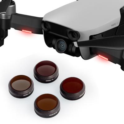 China 15mm HD ND8 PL Lens Filters for DJI Mavic Air - B270/AGC Glass with Japanese Polarized Film for sale