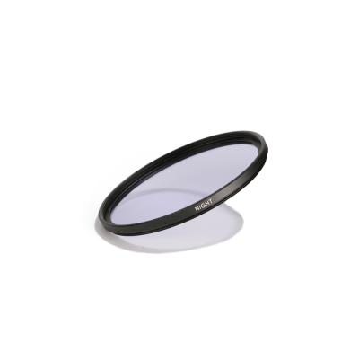 China Optical Glass Round Neutral Night Filter 39mm 37mm with HD Resolution and 0.5% Reflectivity for Street Light Applications for sale