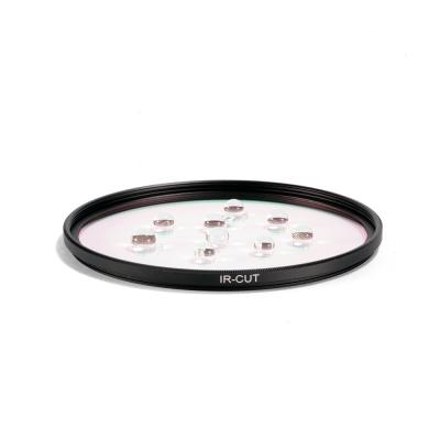 China 72mm UV IR Cut Filter with 3.9mm Slim Frame and 99%+ UV/IR Blocking for HD Optical Applications for sale