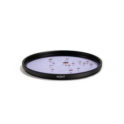 China 1.1mm 43mm 46mm Neutral Night Filter with HD Resolution and 0.5% Reflectivity for Low CRI Light Sources for sale