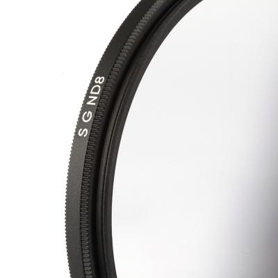 China 49mm Soft Circular Graduated ND Filter with 0.55-1.5mm Lens Thickness and ND2-64 Density Range for sale