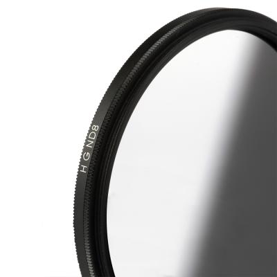 China Round Hard Edge ND64 Graduated Neutral Density Filter - 6-Stop Light Reduction, Multiple Sizes 37-150mm for sale