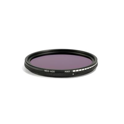 China ND1-10 Stop 82mm Variable Neutral Density Filter ND2-400 with Ultra-Thin HD Glass and Double-Sided Coating for sale