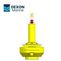 China OEM Polyethylene Special Mark Buoy Marine Navigation Floating Beacons 1200mm Dia for sale