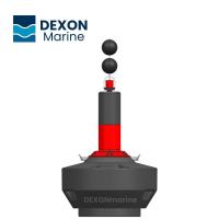 China Isolated Danger Buoys For Sea And River Marking , Polyethylene Maritime Buoys 1500mm for sale