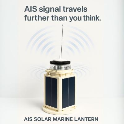 China AIS AtoN LED Marine Light Long Range Visibility Solar Boat Navigation Lights for sale