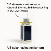 China Custom Solar Marine Lanterns Solar Powered Boat Navigation Lights With AIS for sale