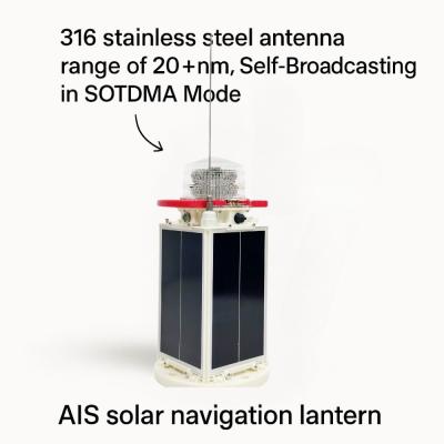 China Solar Powered Marine Navigation Lights For Remote Buoys And Harbor Entrances for sale