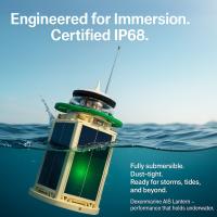 China Smart Solar Powered LED Buoy Light IP68 Waterproof With AIS For Port Safety for sale