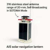 China Maritime Safety 5nm Solar Powered Nav Lights AIS LED Navigation Light For Boat Ship Buoy for sale