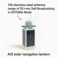 China IP68 Rating Solar Marine Lanterns Solar Powered AIS AtoN Light For Buoy & Beacon for sale