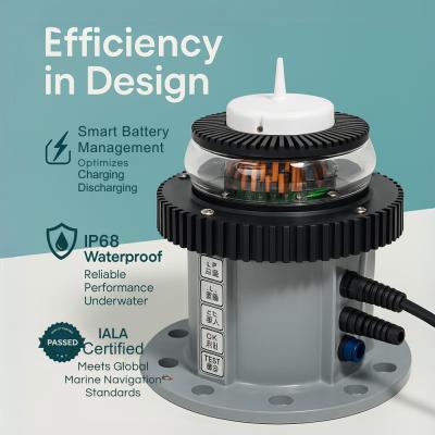 China 12V Marine 11nm IP68 LED Navigation Lights For Boat / Fixed Lighthouse / Floating Buoys for sale