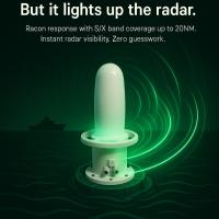 China IP68 Waterproof Marine Radar Beacon Dual Band Compatible For Navigation Safety for sale