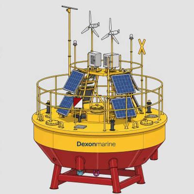 China Offshore Wind Floating LiDAR Data Buoy Platform for sale