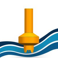 China 1000 mm LLDPE Polyethylene Marine Navigation Buoy for Coastal and Inland Water Marking for sale