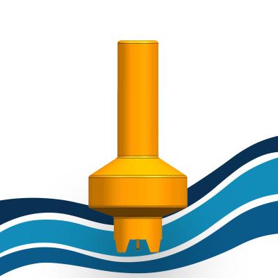China 1000 mm LLDPE Polyethylene Marine Navigation Buoy for Coastal and Inland Water Marking for sale