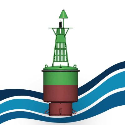 China 2200 mm Steel Navigation Buoy for Channel, Coastal and Offshore Marking for sale