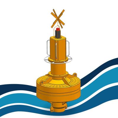 China 1800 mm Polyethylene (PE) Navigation Buoy for Flexible AtoN Applications for sale