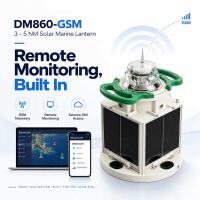 China DM860-GSM 3–5 NM Solar Marine Lantern with GSM Remote Monitoring for sale