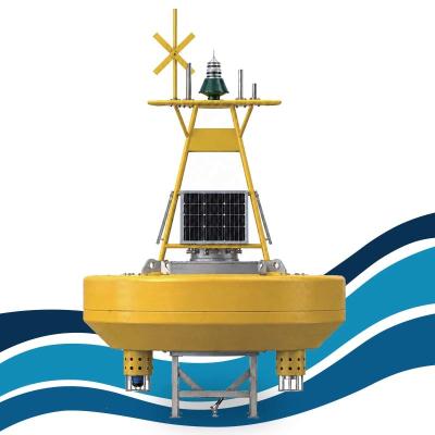 China 3000 mm High-Capacity Polyurethane Elastomer Navigation Buoy for Integrated AtoN Systems for sale