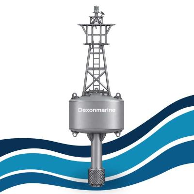 China 2600 mm Deep-Draft Steel Navigation Buoy with Four-Compartment Buoyancy for sale