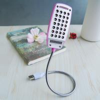 China Bendable USB Light Gooseneck LED Lamp 1.5W 59g for sale