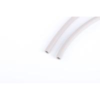 China 12mm Id Flexible Silicone Rubber Tube Hose White For Agricultural Industrial for sale