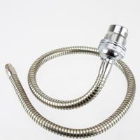 China Nickel Plated Metal Gooseneck Tube Flexible Bendable Mic Stand M10 600mm for sale