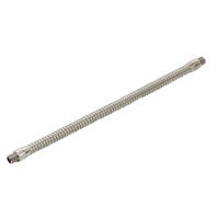 China Nickel Plated Metal Gooseneck Tube Flexible Bendable Mic Stand M10 600mm for sale