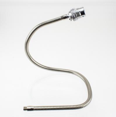 China M10 Tablet Floor Stand Gooseneck Arm Male Female Chrome Metal Hose for sale