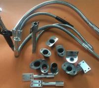 China Molding Metal Flexible Gooseneck Tube Hardware Copper Lamp Pipe Galvanized for sale