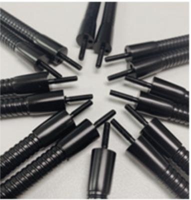China Gooseneck Flexible Metal Tubing , Bendable Flexible Steel Pipe For Lamps 1.5mm for sale
