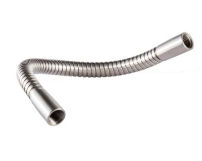 China 50mm Stainless Steel Gooseneck Mic Stand Metal Flex Arm FCC for sale