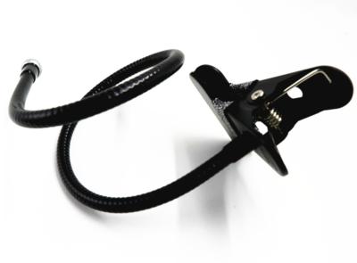 China Flexible Removable Stainless Steel Gooseneck Mic Clamp For Led for sale