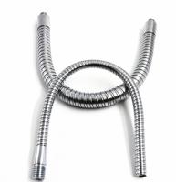 China Pohli Cream Chrome  Flexible Gooseneck Tubing Cell Phone Cable Holder 28mm for sale