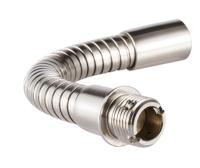 China 500mm Stainless Steel Flexible Tube ZINC Metal Arm Gooseneck Lamp Pipe for sale