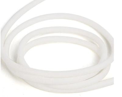 China 3mm  Silicone Rubber Tube Foam Sealing Strips Food Grade 50 Shore for sale