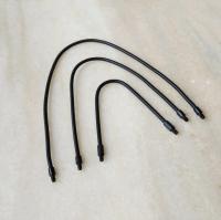China DIY Metal Gooseneck Tube M4 Flexible Microphone Stand Black Male Screw 200mm 300mm 400MM for sale